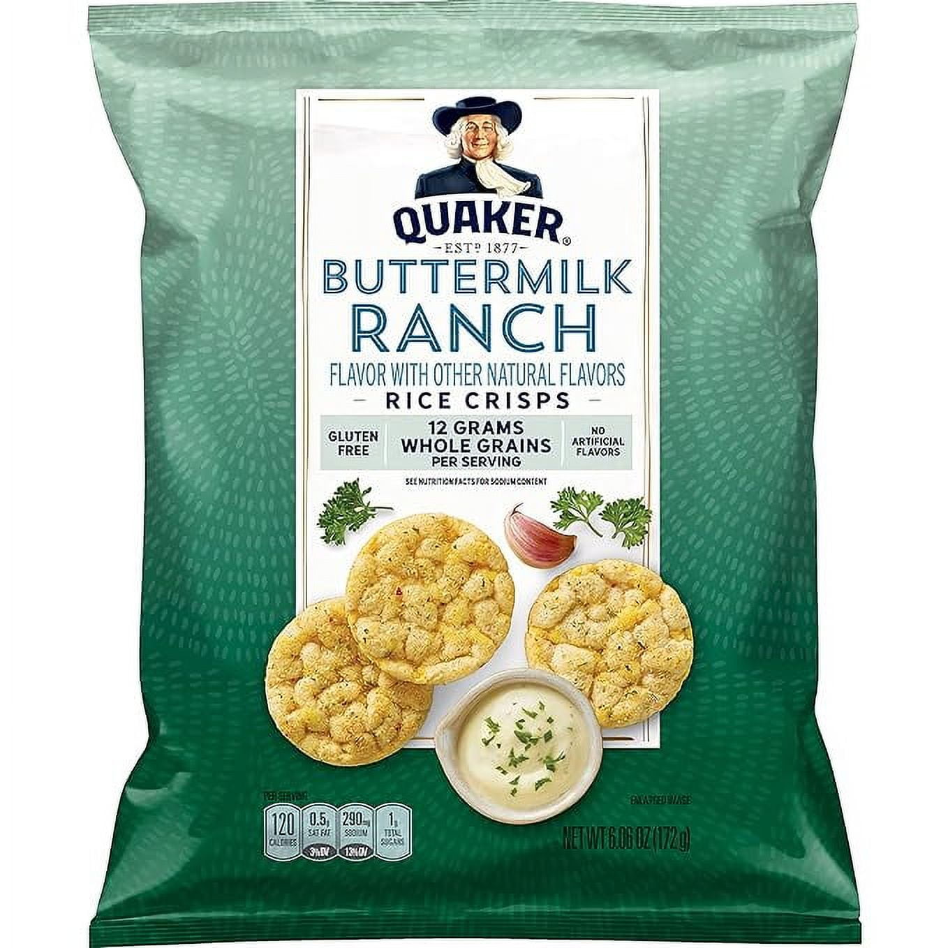 Pack of 1 Quaker Rice Buttermilk Ranch, 6.06 Oz - Walmart.com