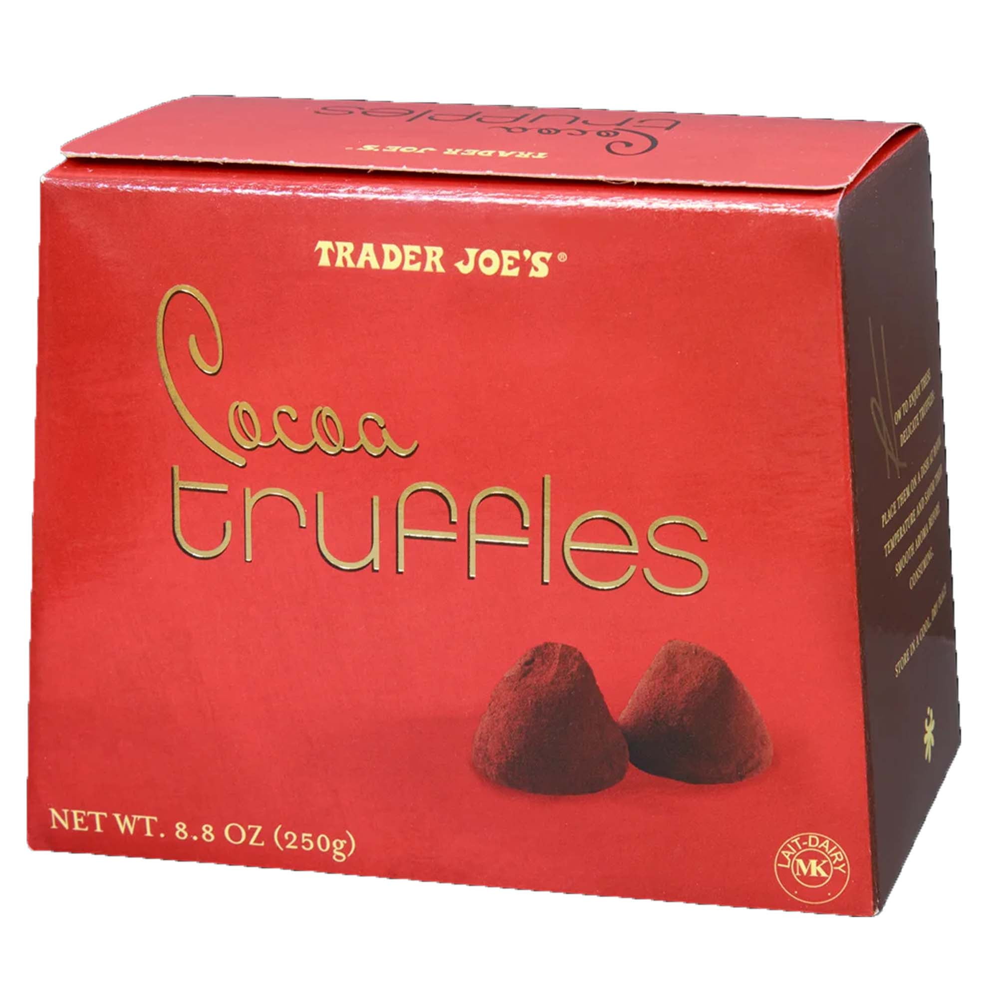 Pack of 1 Trader Joe's Cocoa Truffles | 8.8 oz - Walmart.com