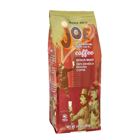 Pack of 1 Trader Joe's Joe Medium Roast Ground Coffee | 14 oz - Walmart.com