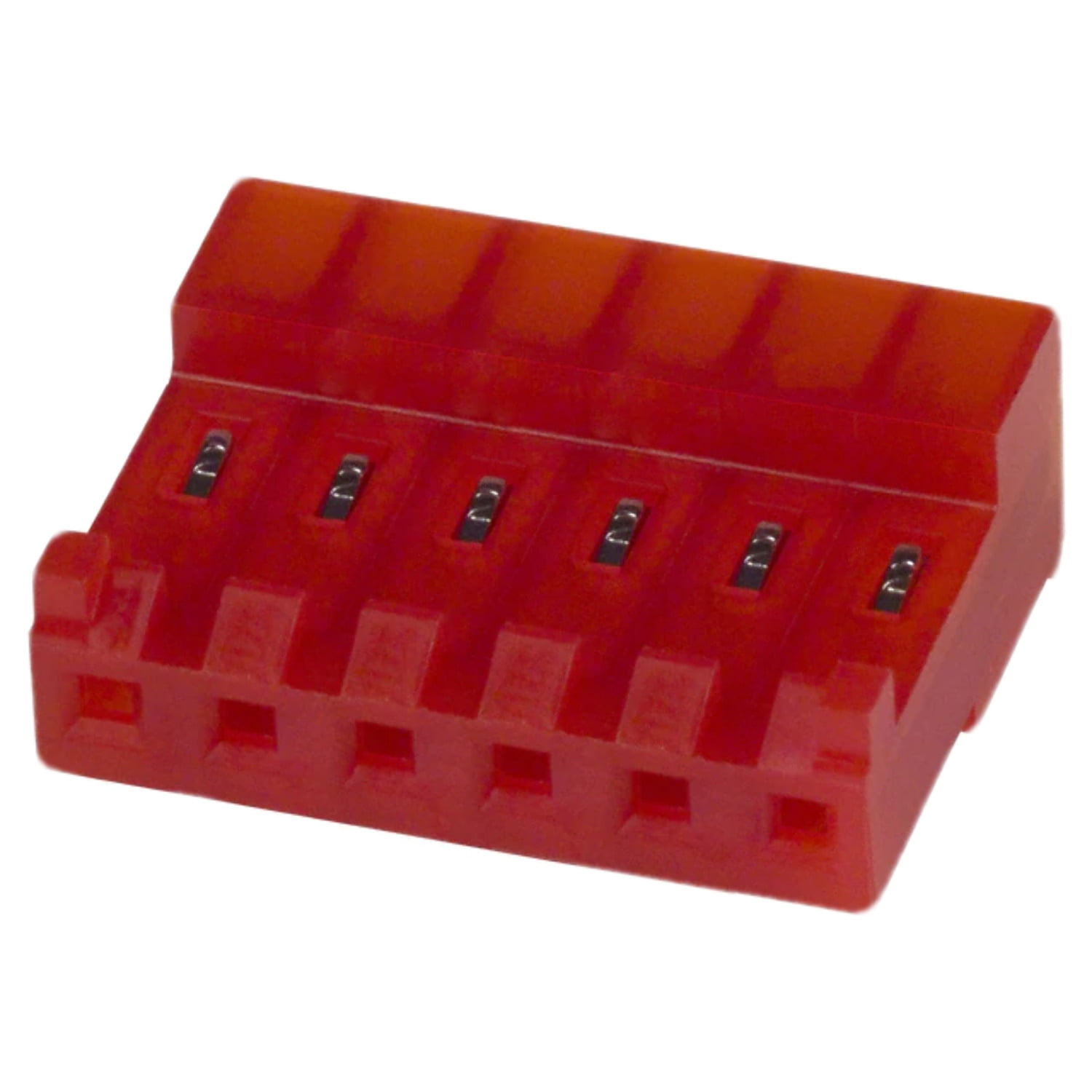 Pack of 10 643819-6 Connector Rectangular 6 Position 22AWG Tin-Lead ...