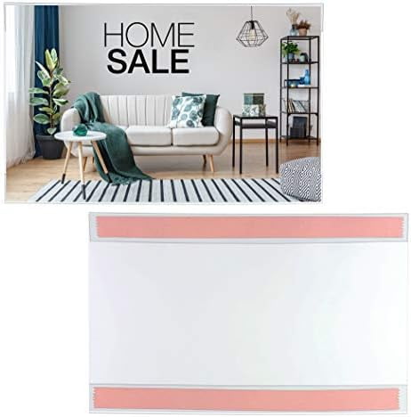 Pack of 10 Adhesive Poster Pocket, 11" x 7", Clear Poster Sleeves ...