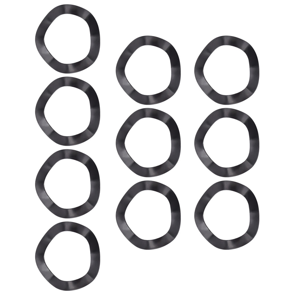 Pack of 10 Bent Cushions Spacers for Mountain Bicycles Chainrings ...
