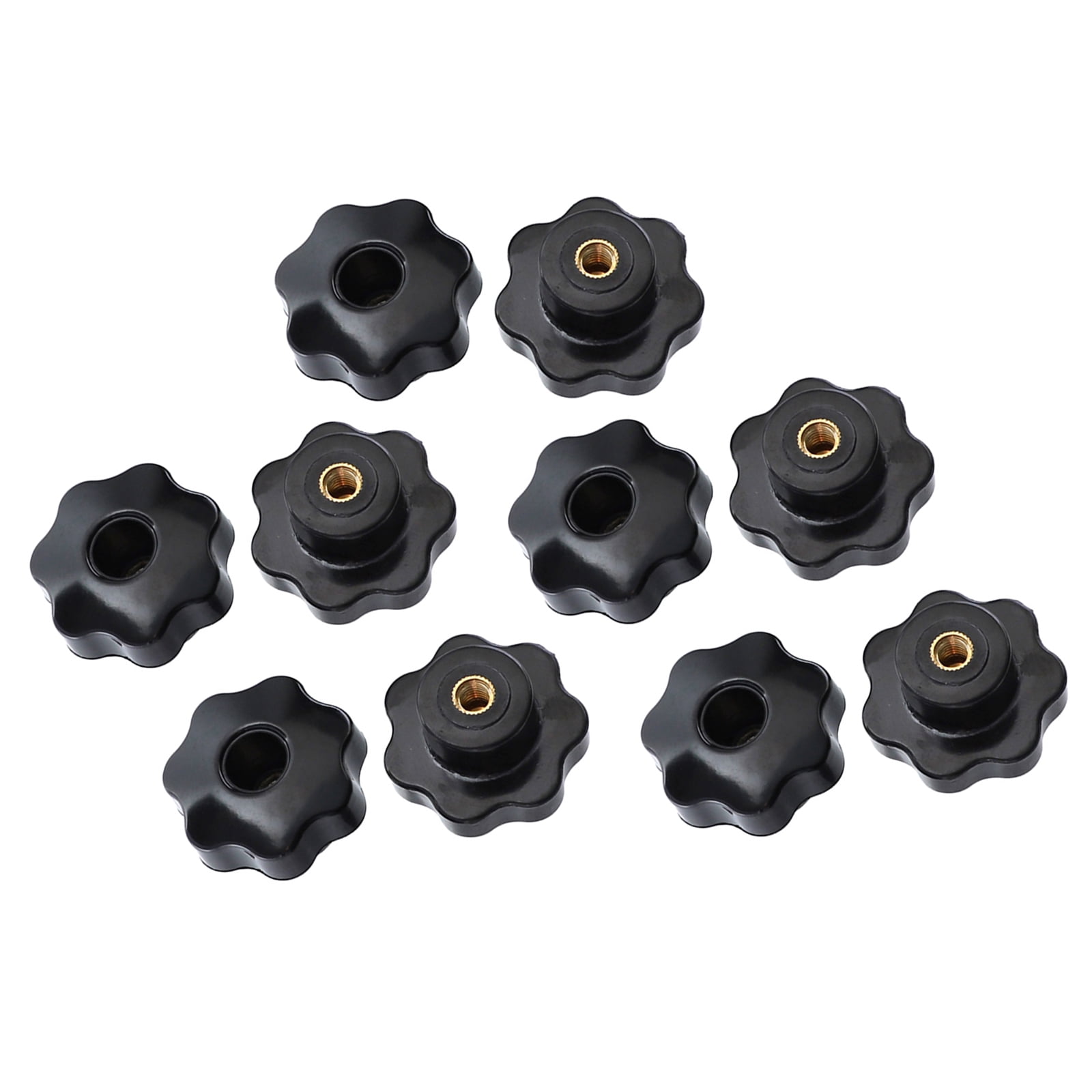 Set of 10 Versatile Black Thumb & Clamping Solution for Various ...