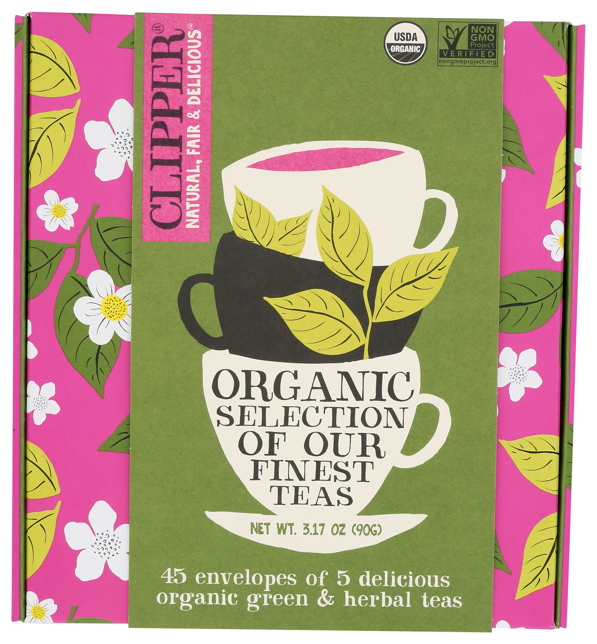 (Pack of 10), Clipper Organic Tea Selection Box, 1.41 oz - Walmart.com