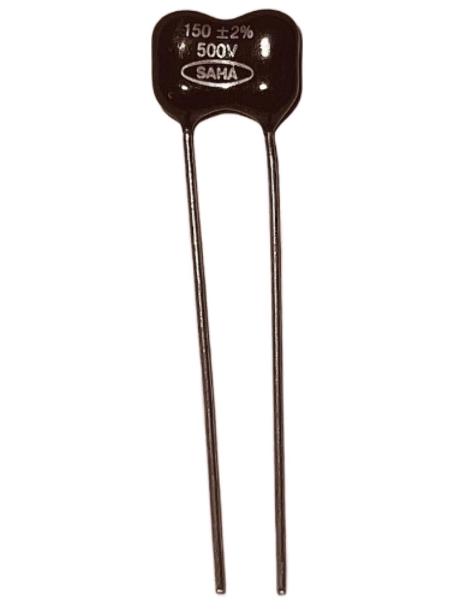 Pack of 10 DM15-151G Radial Dipped Mica Capacitor, 150PF 500V 2%, Bulk ...