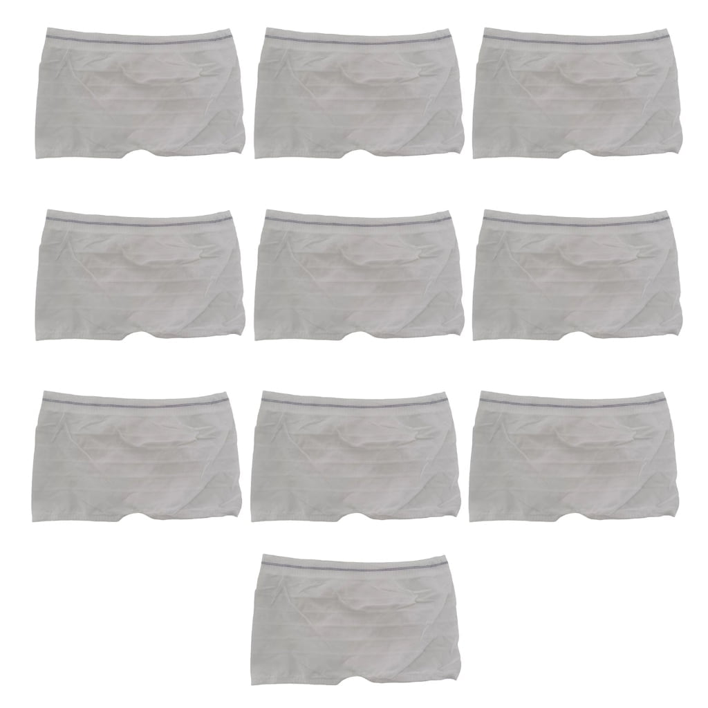 Pack of 10 Disposable Underwear Mesh Surgical Pants for Postpartum ...