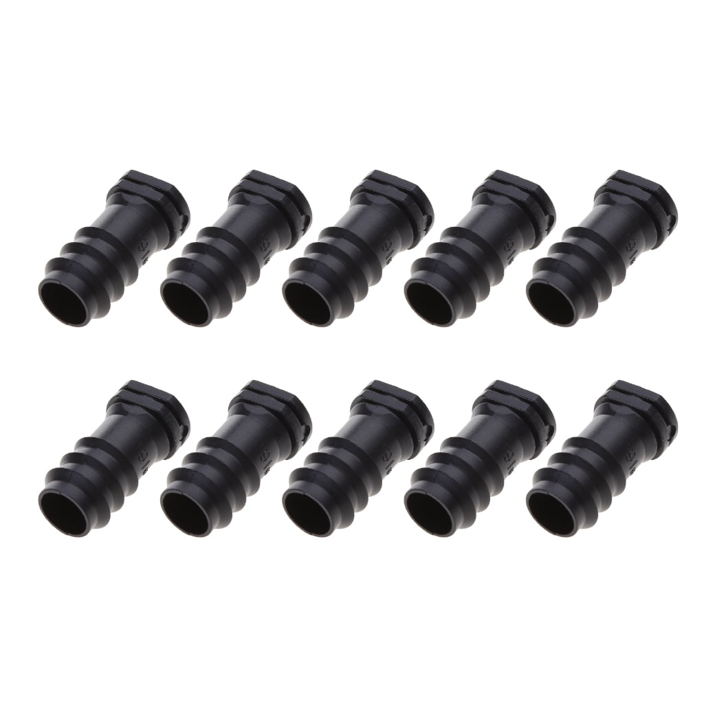 Pack of 10 Drip Irrigation Fittings End Caps For 16mm Drip Irrigation ...