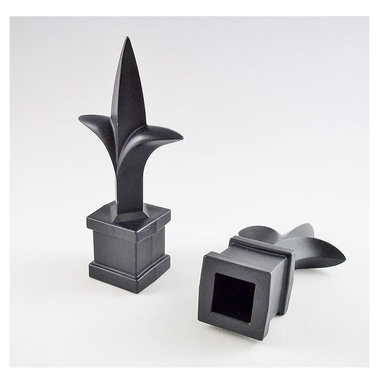 Pack of 10 Each for 5/8” Plastic Finial Tops for Iron Picket Fence ...