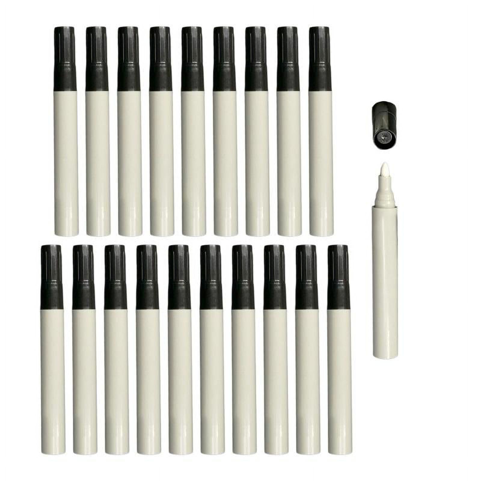 Pack of 10 Empty Fillable Pen Rod Barrels Tube Penholder Paint ...