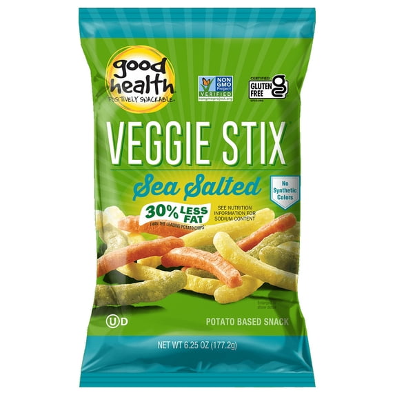 Pack of 10, Good Health Sea Salt Veggie Stix®, 6.25 oz - Walmart.com