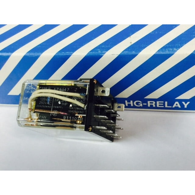 Pack of 10 HG4-AC115V, AP6147 General Purpose Relay 4PDT (4 Form C ...