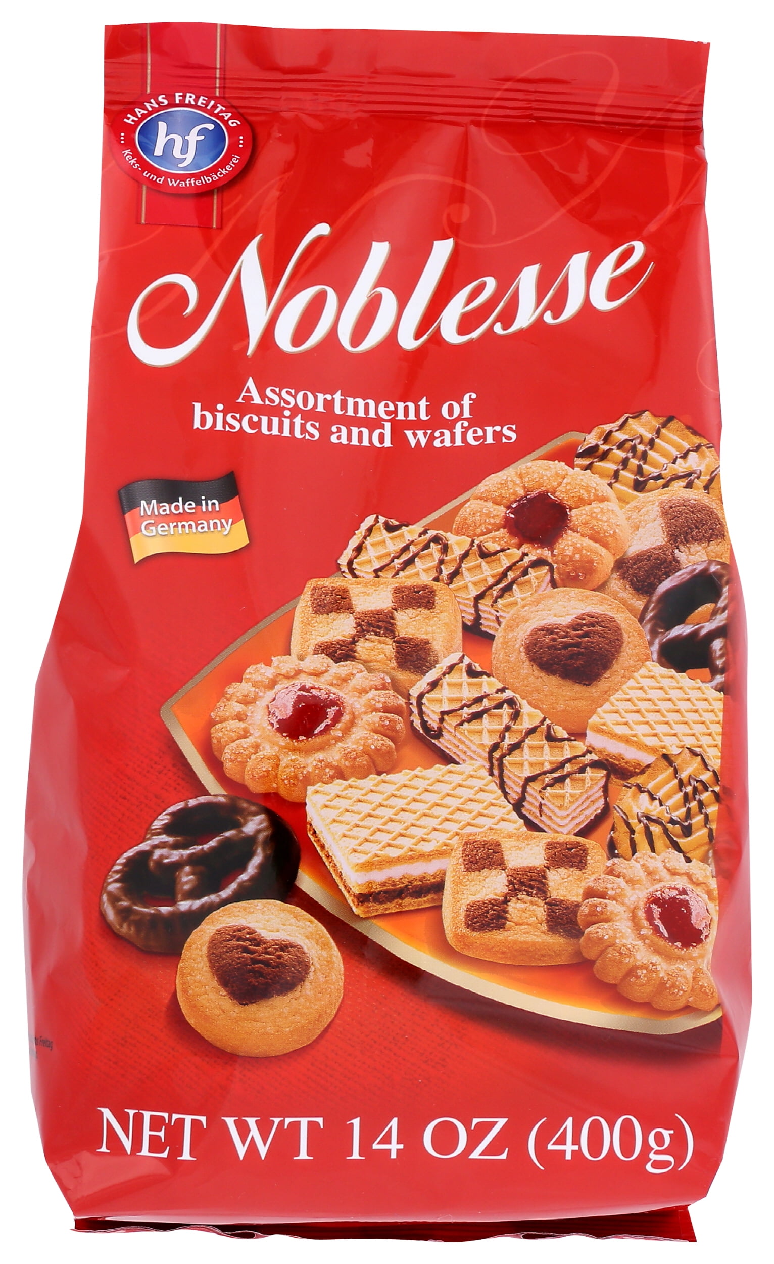 Pack of 10, Hans Freitag Noblesse Assorted Cookies, 14 oz - Walmart.com