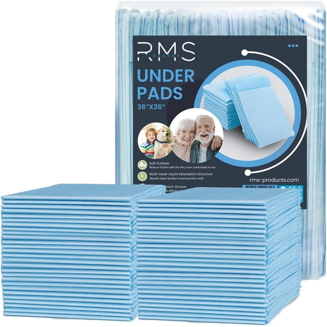 Pack of 10 Heavy Absorbency Disposable Underpads 36"X36" Ultra Soft 6 ...