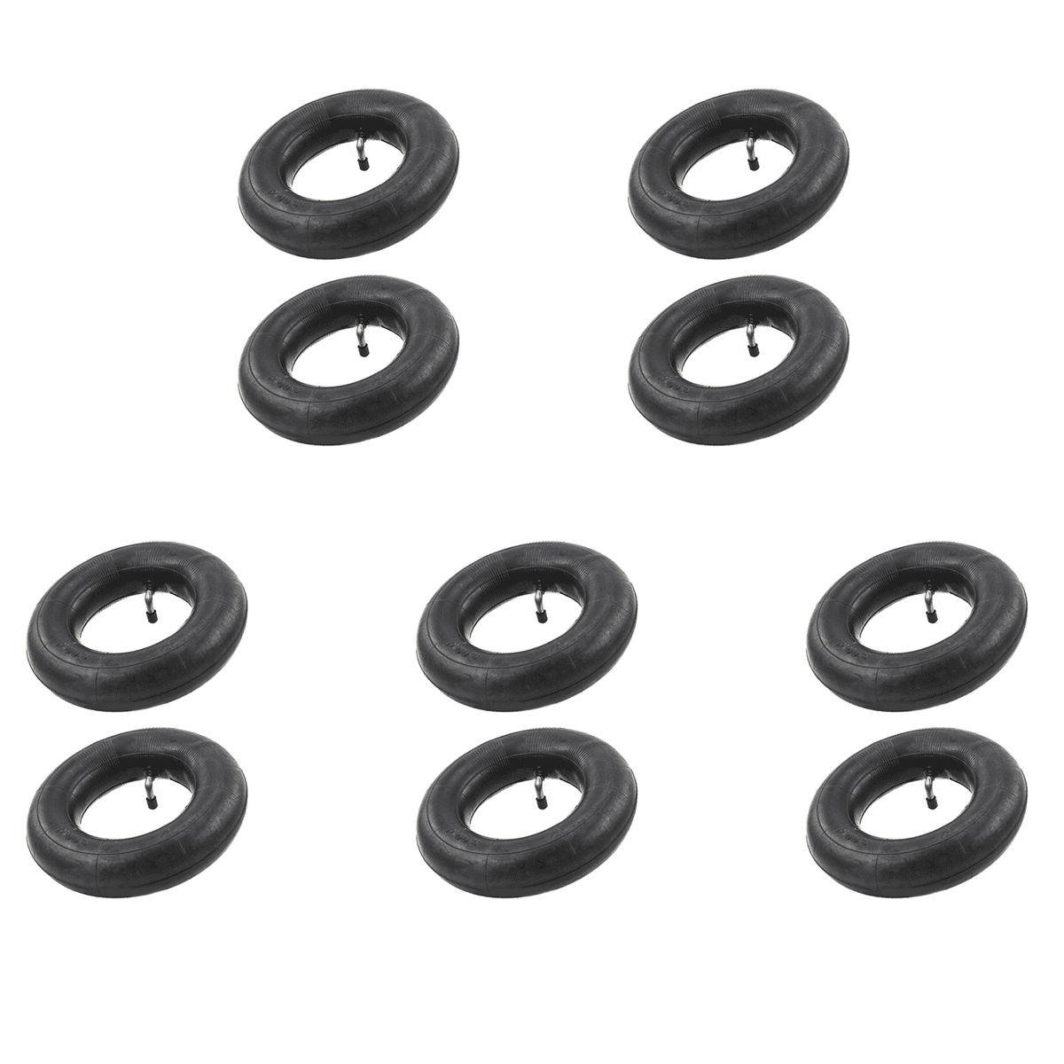 Pack of 10 Inner Tubes with TR87 Valve for Wheelbarrow, Sack Truck ...