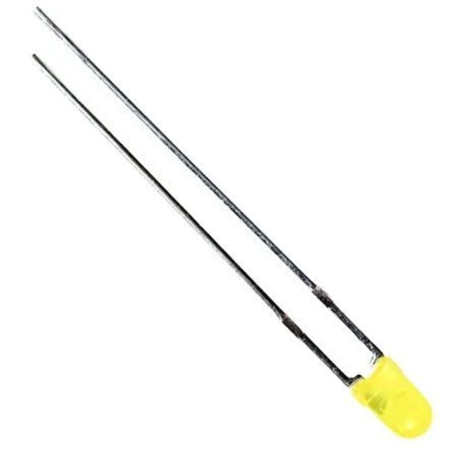 Pack of 10 L-934YD LED Uni-Color Yellow Round Series 590nm 2-Pin T-1 ...