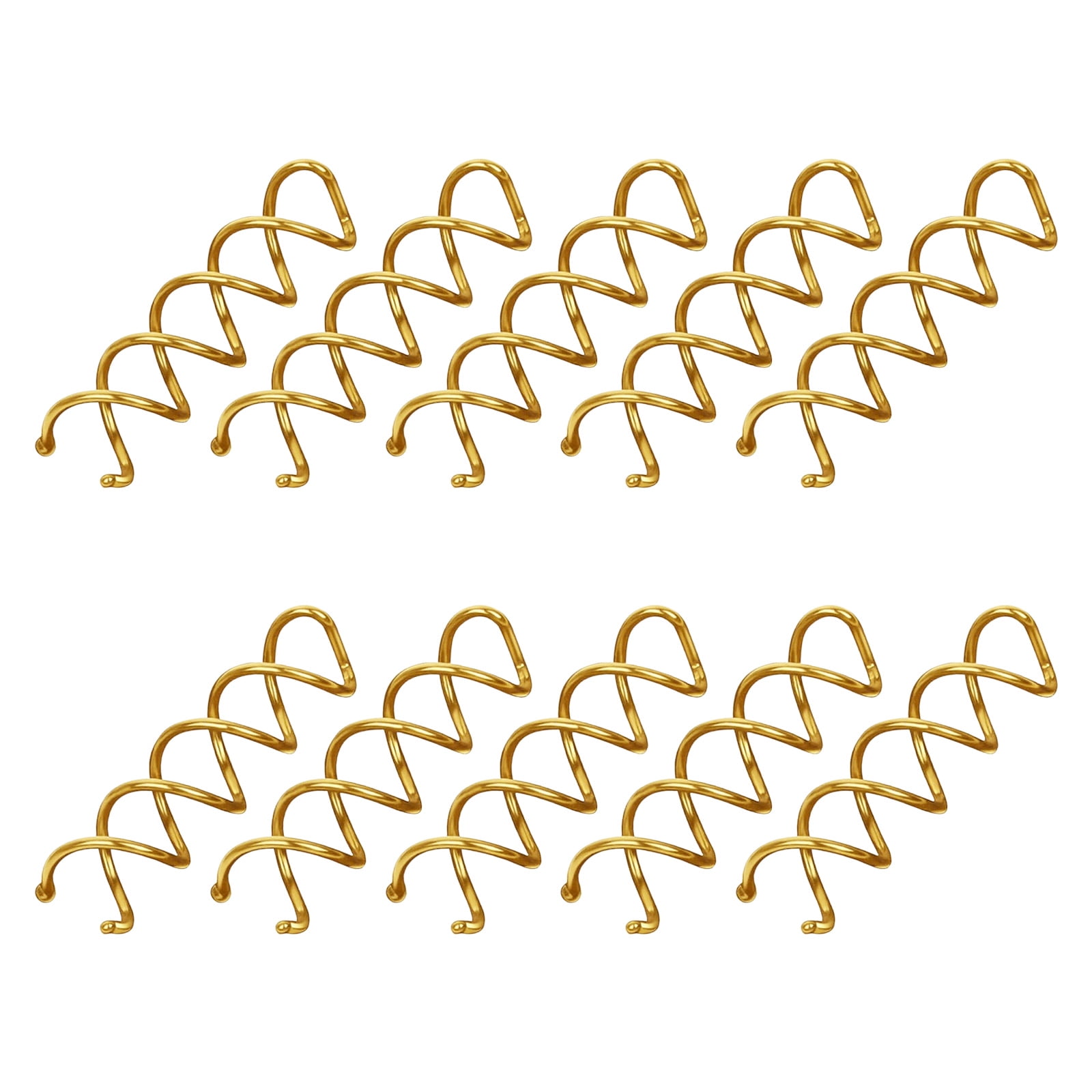 Pack of 10 Metal Twist Hair Clamps for Secure Roll Updos Not Scratch ...