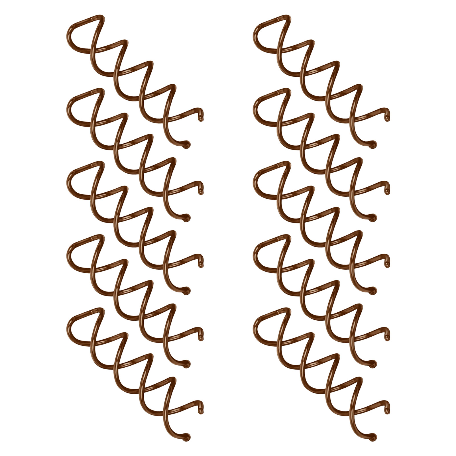 Pack of 10 Metal Twist Hair Clamps for Secure Roll Updos Not Scratch ...