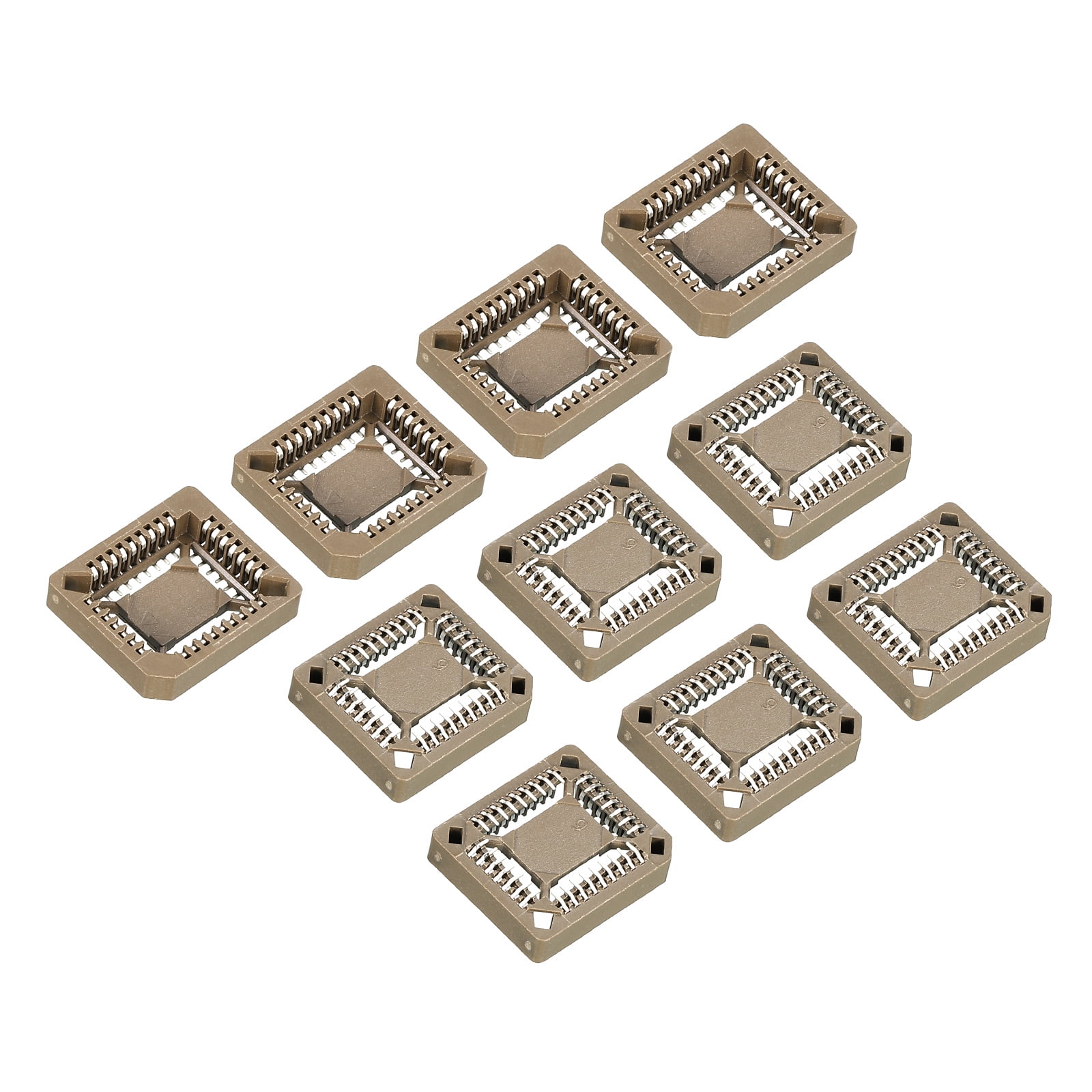 Pack of 10 PLCC32P IC Socket 32Pin 1.26mm Pitch SMT Surface Mounted ...