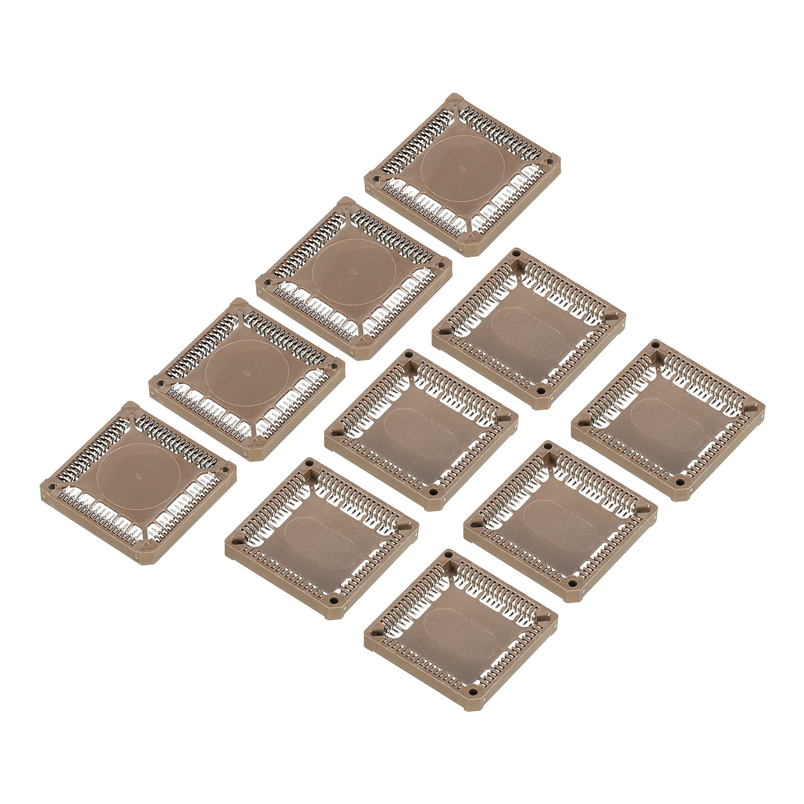 Pack of 10 PLCC68P IC Socket 68Pin 1.26mm Pitch SMT Surface Mounted ...