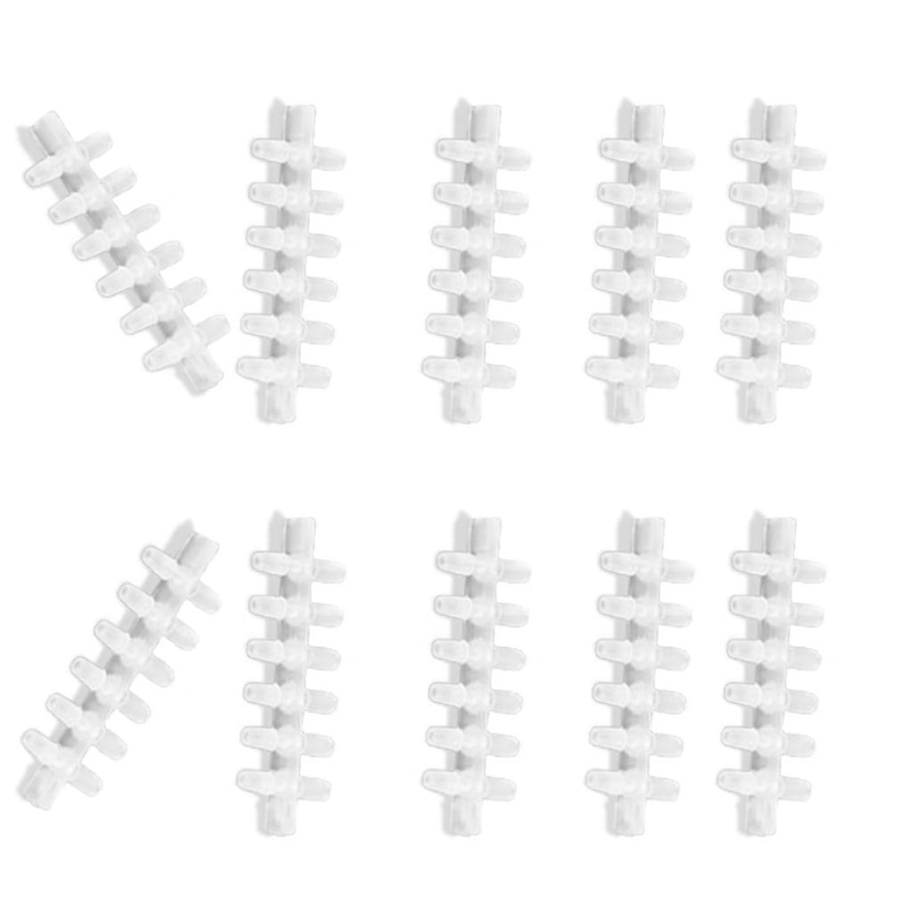 Pack of 10 Pipeline Hose Inks Tube Connectors Cutted Pipeline Extender ...