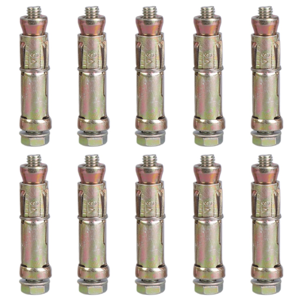 Pack of 10 Portable Sturdy Expansion Anchors Bolts Craft Supplies ...