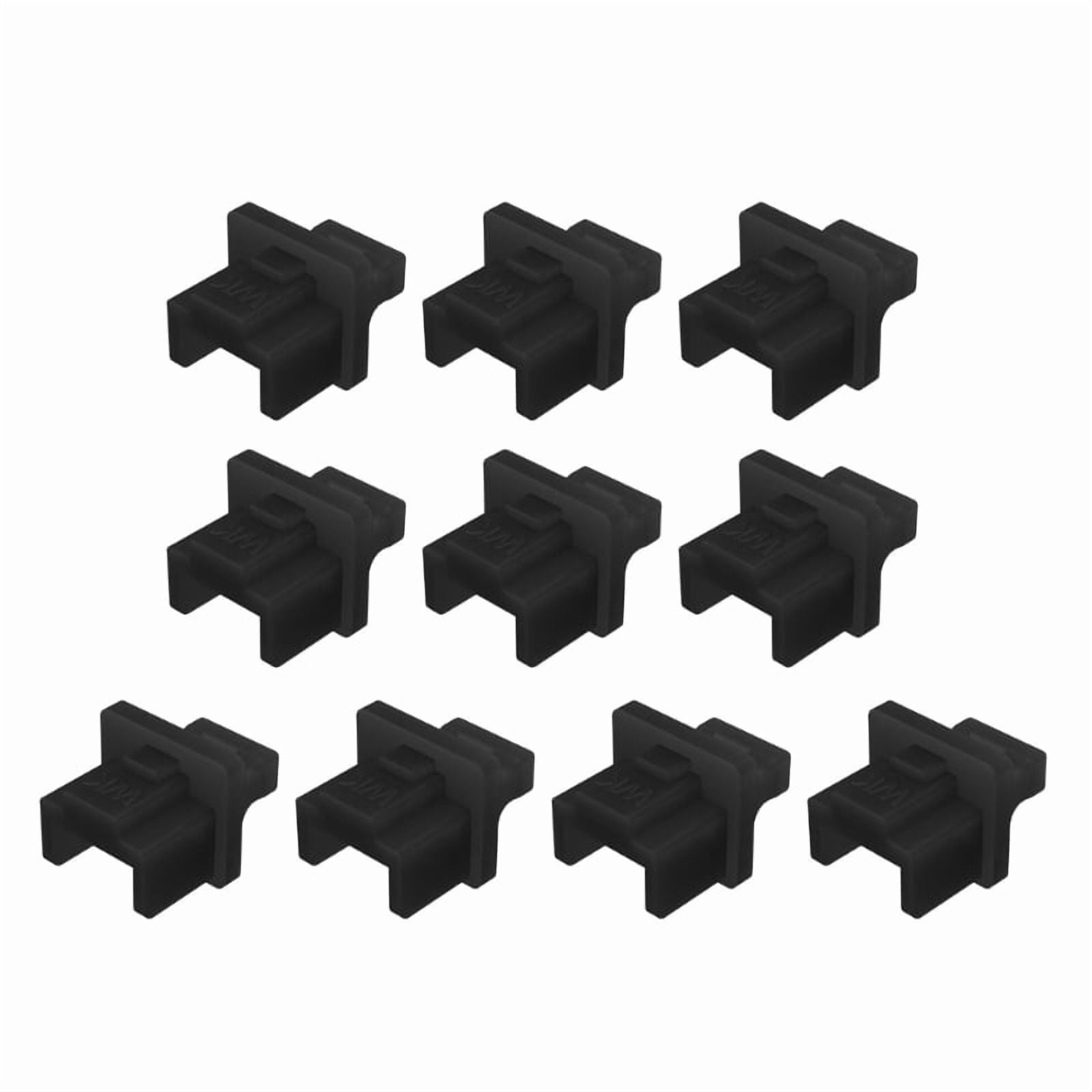 Pack of 10 RJ45 Dust Cover Caps LAN Network Socket Protective Plug Dust ...