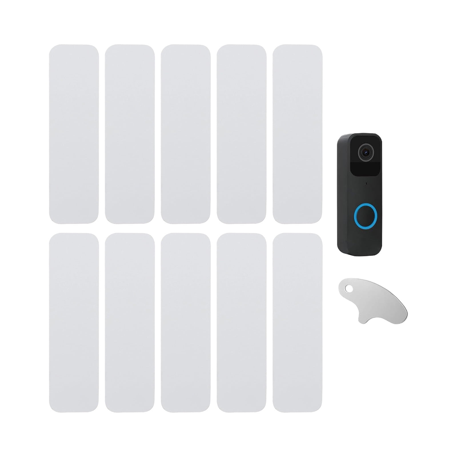 Pack of 10 Replacement Doorbells Stickers Doorbell Attachment Decals ...