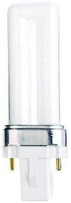 Pack of 10 Satco S8302, 2700K 7-Watt G23 Base T4 Twin 2-Pin Tube for ...