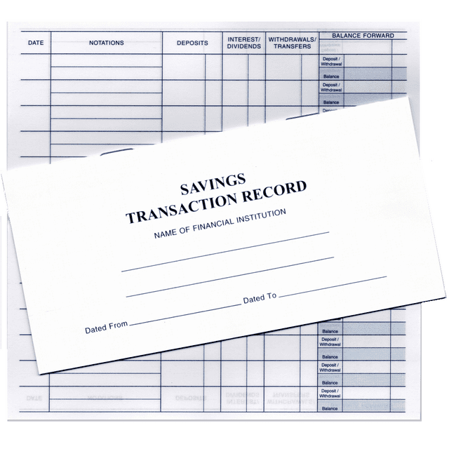Magnolia Register's Bank Checkbook Savings Transaction Record Book ...
