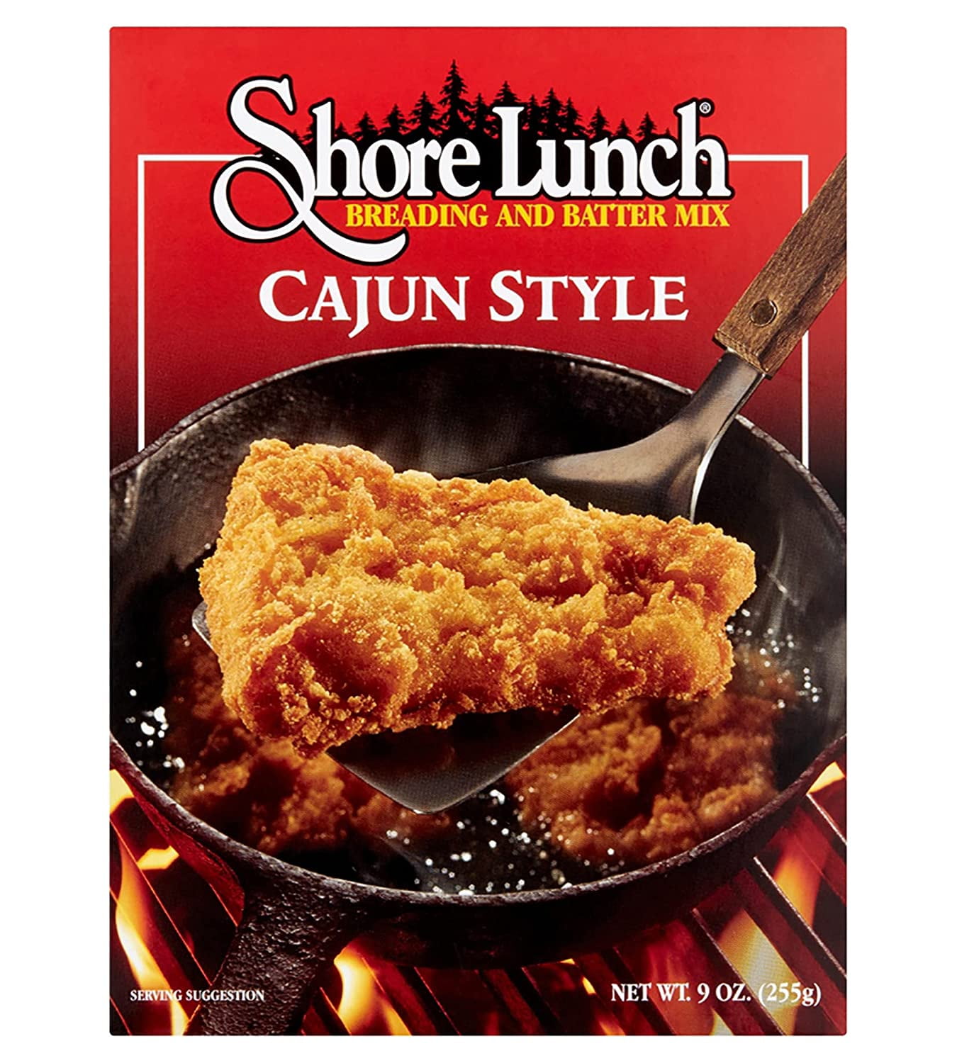 Pack of 10, Shore Lunch Cajun Style Fish Breading & Batter Mix, 9 oz ...