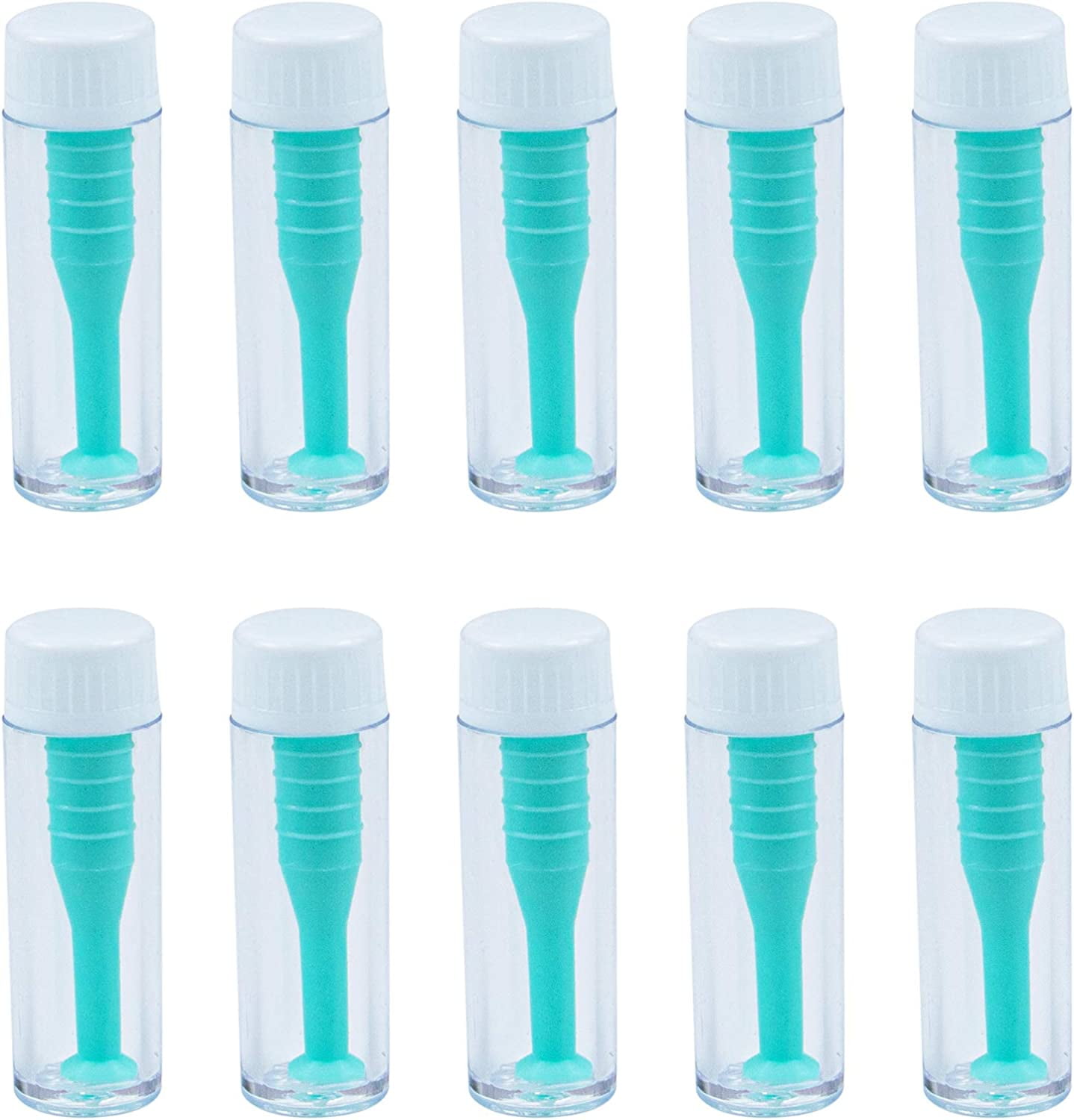 , Pack of 10 Soft Silicone Contact Scleral Lens Insertion Tool Plunger ...