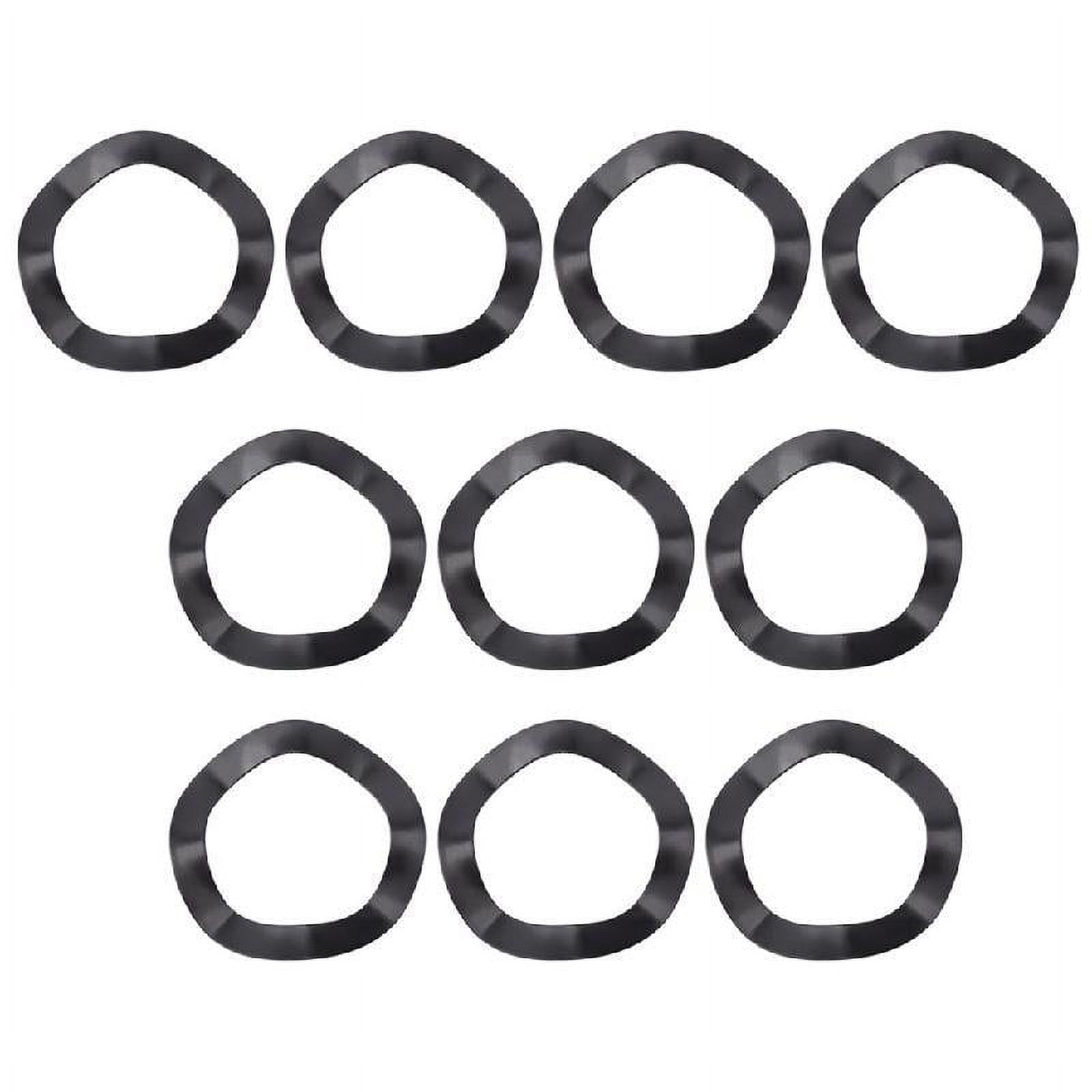 Pack of 10 Stainless Bent Cushions Spacers for Mountain Bicycles ...