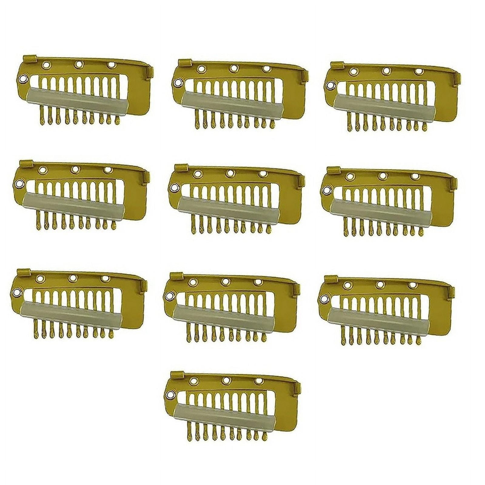 Pack of 10 Strong Chunni Clips with Pin, Easy to Use with Dupatta ...