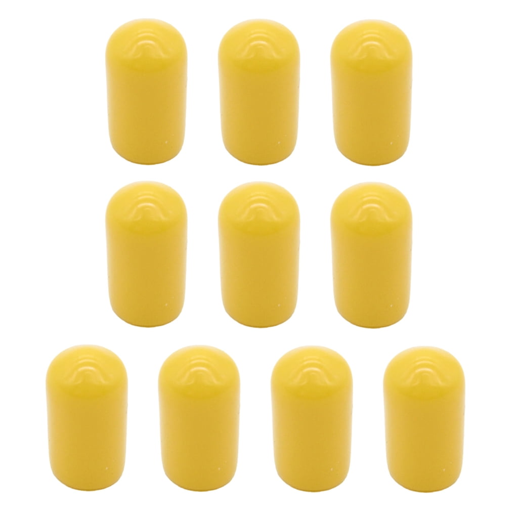 Pack of 10 Universal 6mm Vacuum Caps Brake Bleed Screw Nipple Caps ...