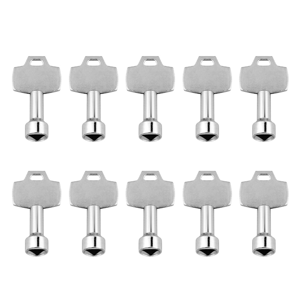 Pack of 10 Universal Triangular Socket Spanner Key for Cabinets and ...