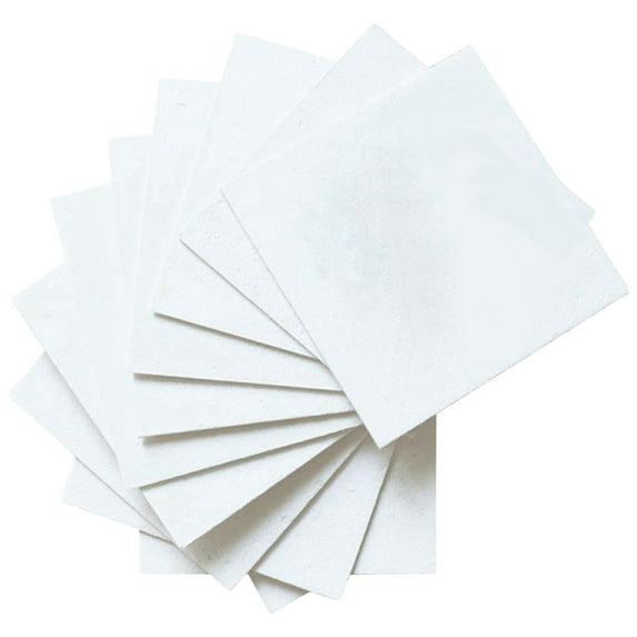 Pack of 10 Water Activated Expanding Pulp Sheets Painting Paper Safe ...