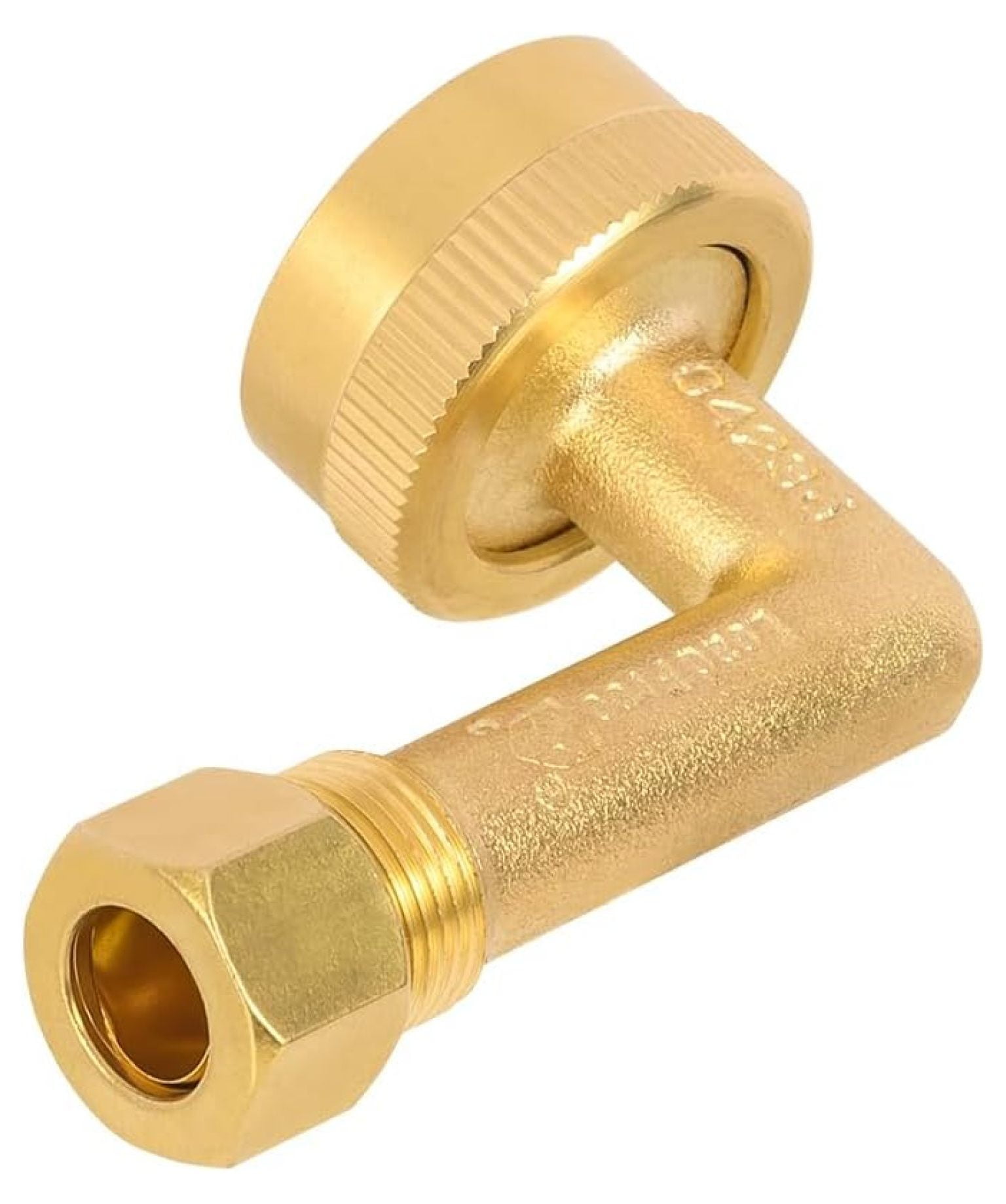 (Pack of 10) saney Dishwasher Swivel Elbow Brass Fitting, 3/8" OD ...