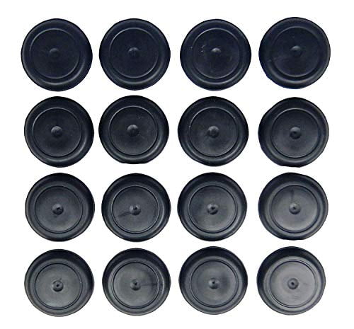 (Pack of 100) BPFE-17MM Rubber Ergonomic Caplugs w/Flush Type Heads ...