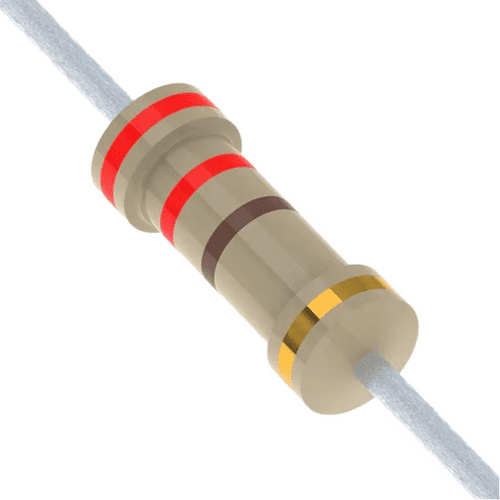 Pack of 100 CFR-25JB-220R Resistor 220 OHM 1/4W 5% Carbon Film ...