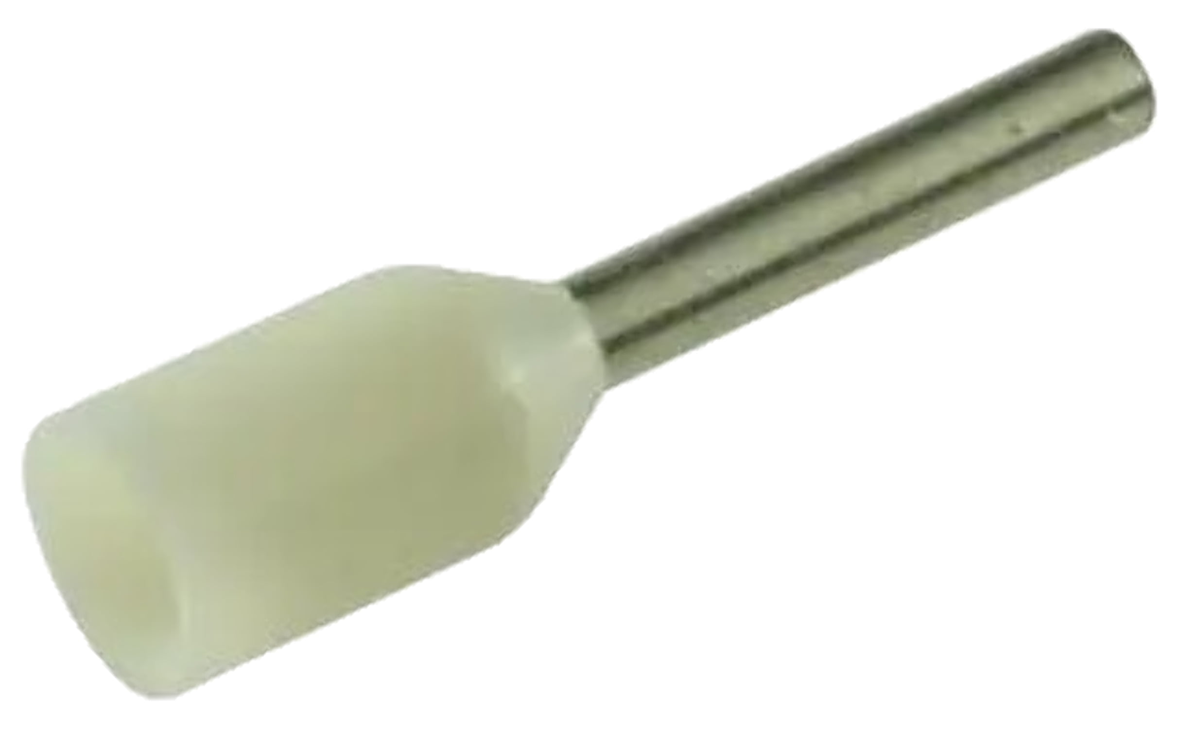 Pack of 100 E0508-WHITE Wire Ferrule, Single Wire, 22 AWG, 0.5 mm², 8 ...