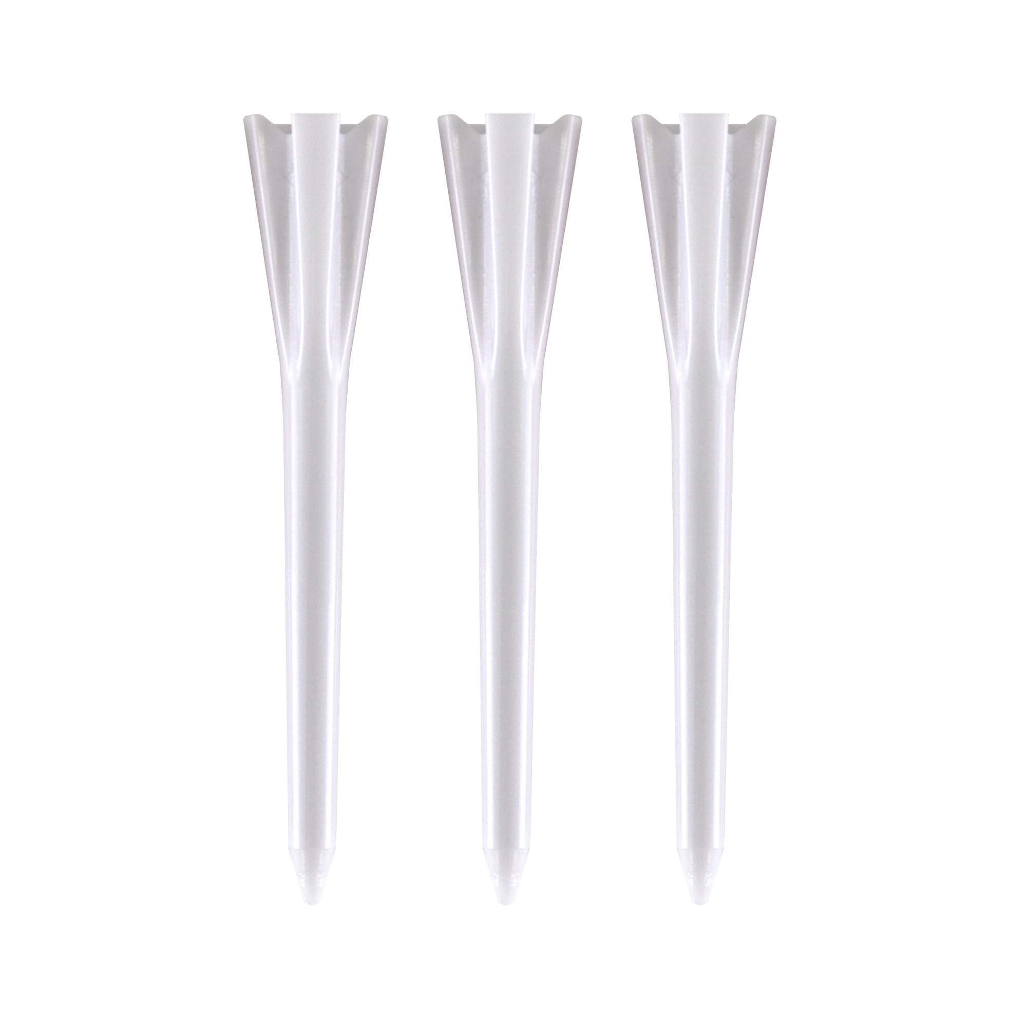 Pack of 100 Golf Plastic Tees 1.5 inch, White - Walmart.com
