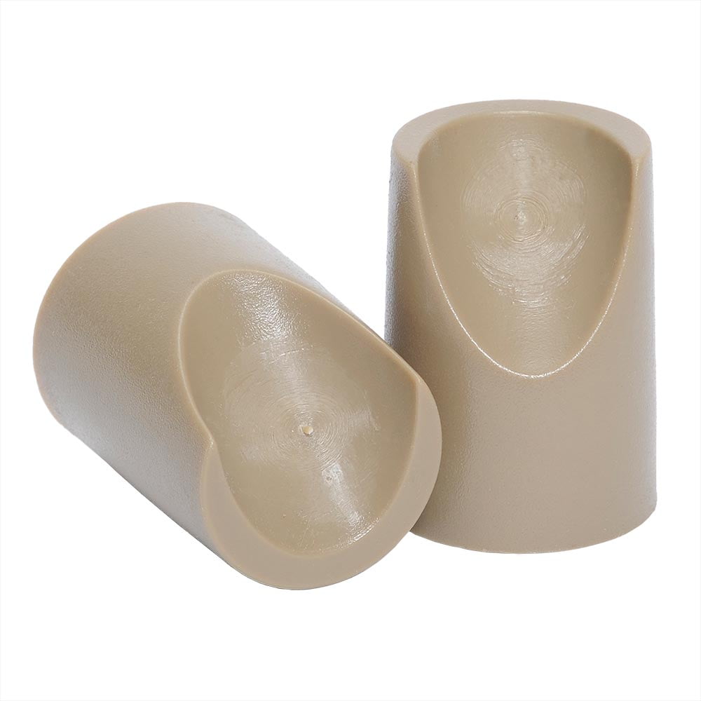 (Pack of 100) NPS® Chair V-Tip Caps, Beige - Walmart.com