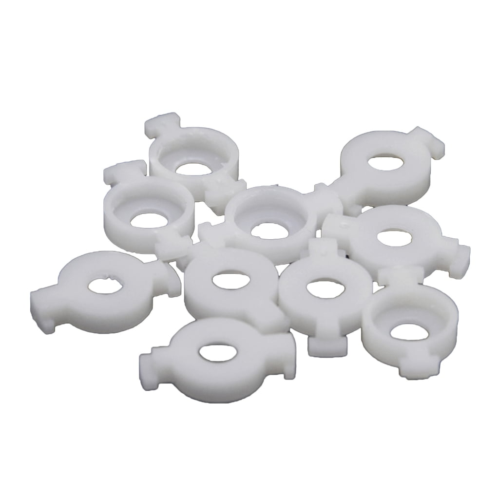 100Pieces Trumpet Valves Guide Set, Plastic Trumpet Valves Guide ...