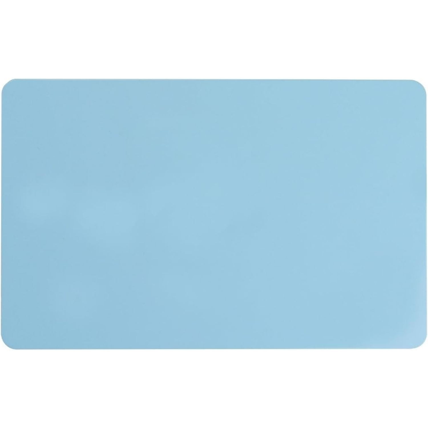 Pack of 100 Premium Graphic Quality Light Blue PVC Cards CR80 30 Mil ...