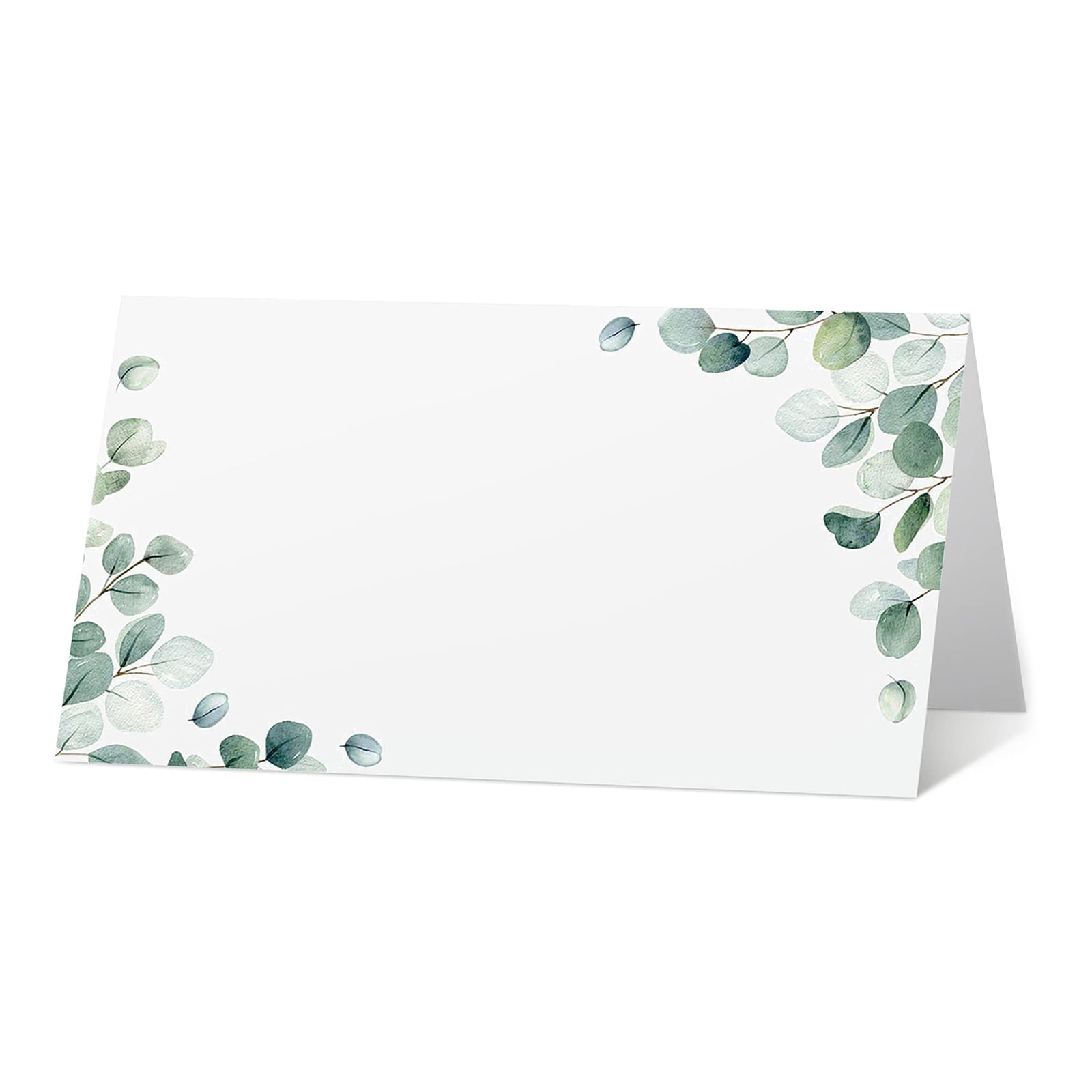 Pack of 100 Wildflower Table Cards Confirmation Name Cards for Weddings ...