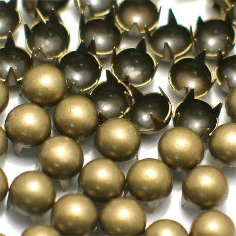 Pack of 1000pcs 8MM Antique Round Dome Metal Studs Spots Nailheads ...