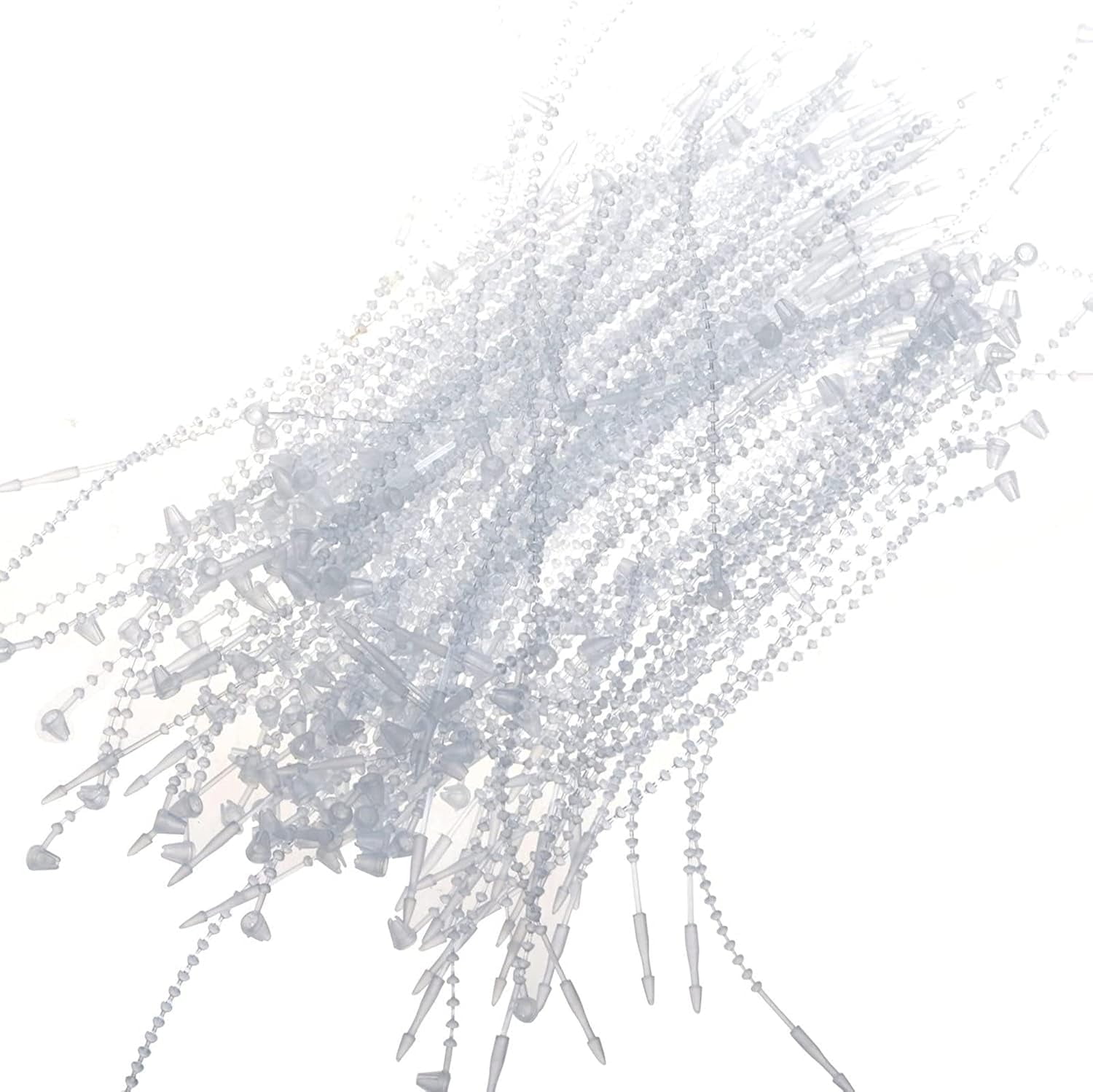 Pack of 1000pcs Snap Lock 5" Pin Adjustable Security Beaded Loop Tie ...