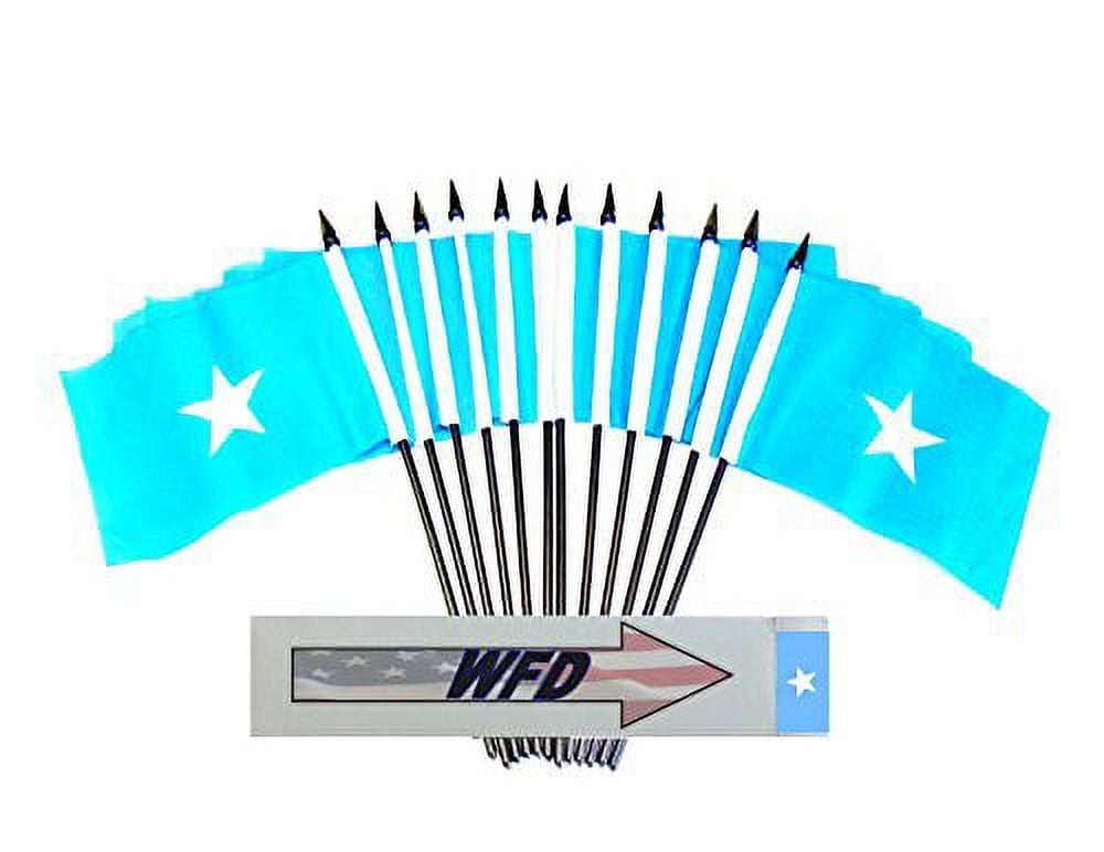 Pack of 12 4"x6" Somalia Polyester Miniature Office Desk & Little Table ...