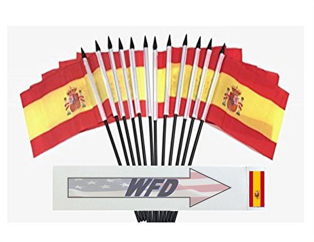 Pack of 12 4"x6" Spain Polyester Miniature Office Desk & Little Table ...