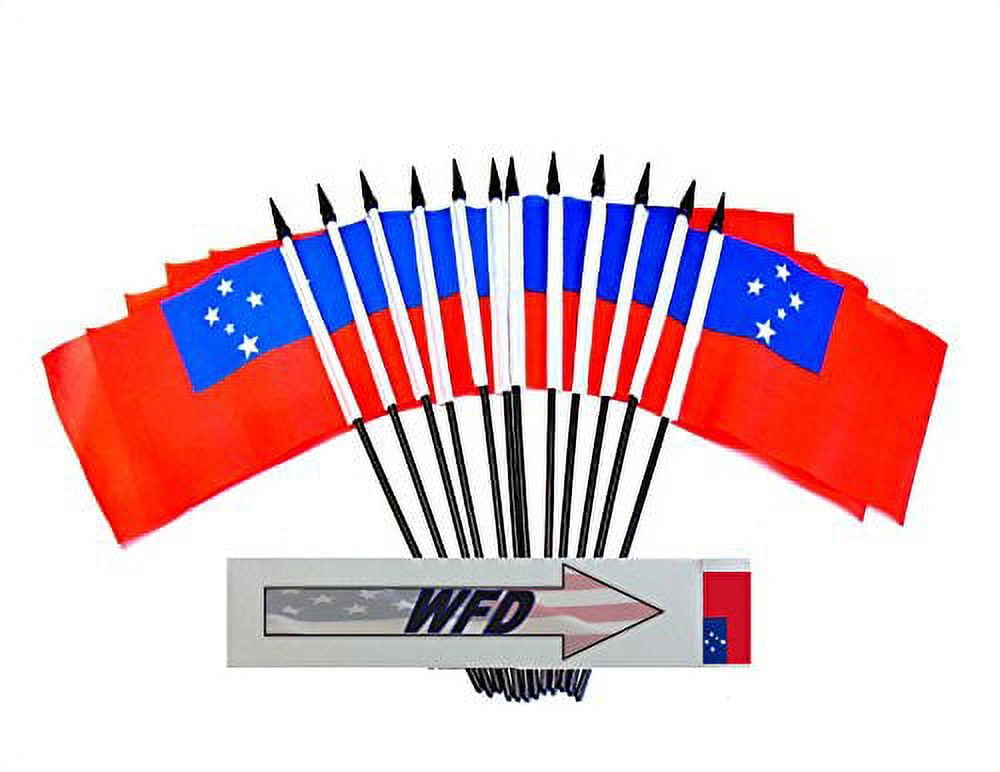 Pack of 12 4"x6" Western Samoa Polyester Miniature Office Desk & Little ...